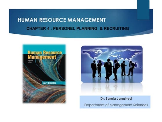 Human Resource Planning Process | PPTX