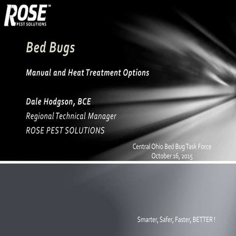 9 Bed Bugs & Lodging: Proactive & Reactive Engineering Controls ...