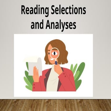 ICT - Reading Selections and Analyses.pptx