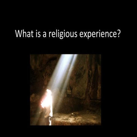Religious Experience | PPT