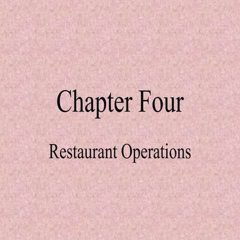 4-Restaurant Operations.pptx