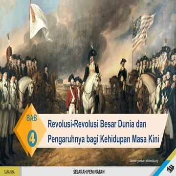 REVOLUSI BESAR DUNIA_Revolusi Amerika Revolusi Prancis Revolusi Rusia ...