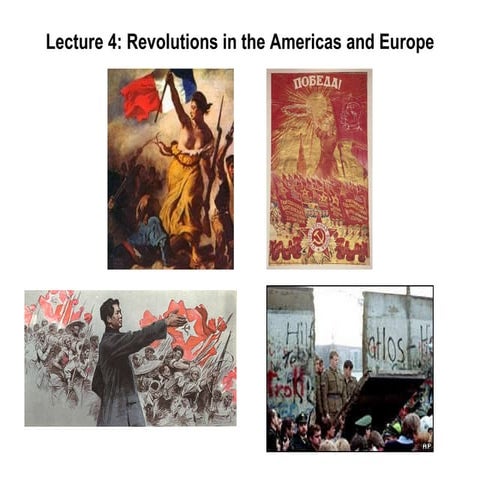 Revolution In The Americas And Europe | PPT