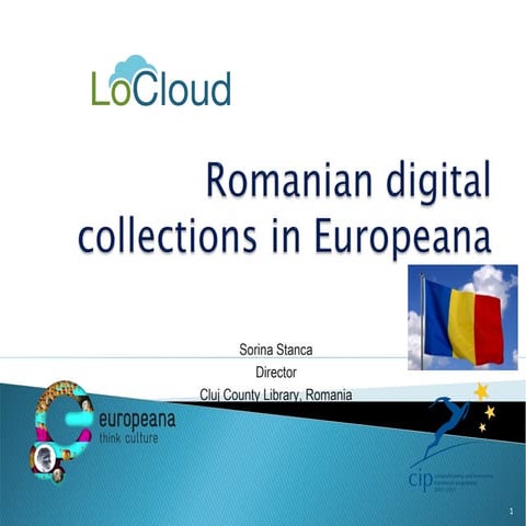 Romanian digital collections in Europeana | PPS