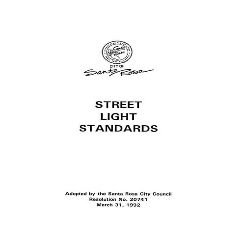 4 street light stds | PDF