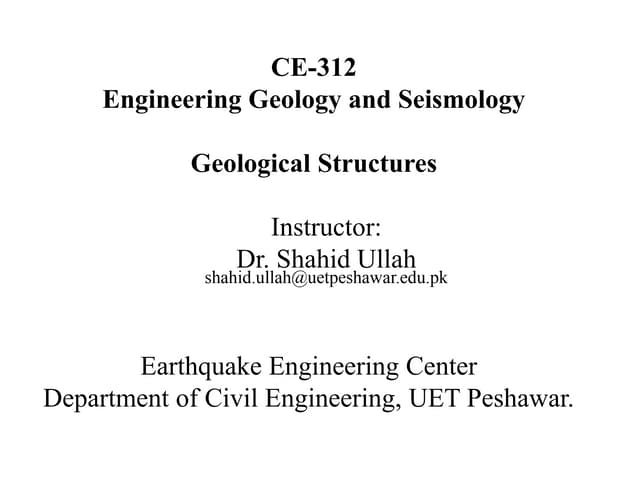 Joints (Geology) | PPTX