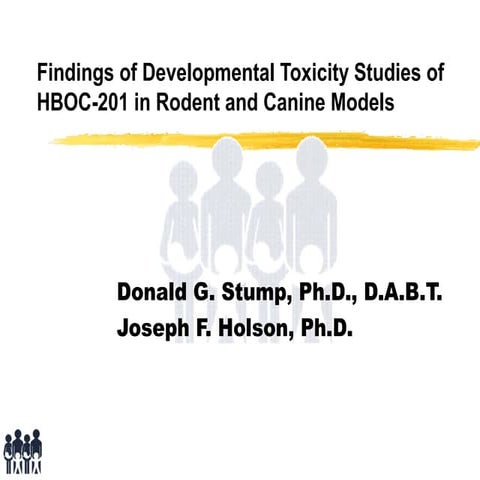 Findings of Developmental Toxicity Studies of HBOC-201 in Rodent and ...