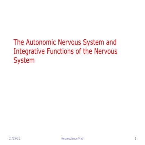 4- The Autonomic Nervous System - Integrative Functions.ppt