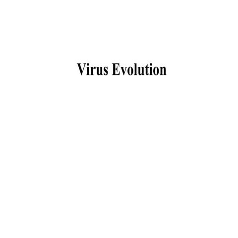 4- Virus Evolution and bioinformatics.ppt