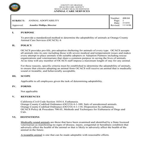 400.04 animal adoptability | PDF