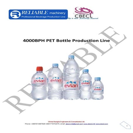 4000 bph pet bottle production line cbecl | PDF