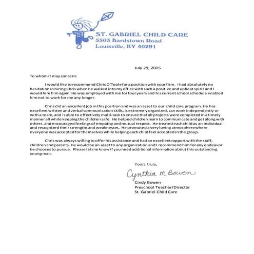 letter from cindy | DOCX