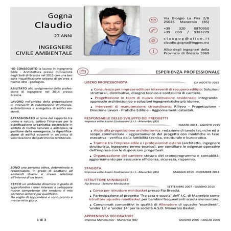 CV-Claudio Gogna-IT | PDF
