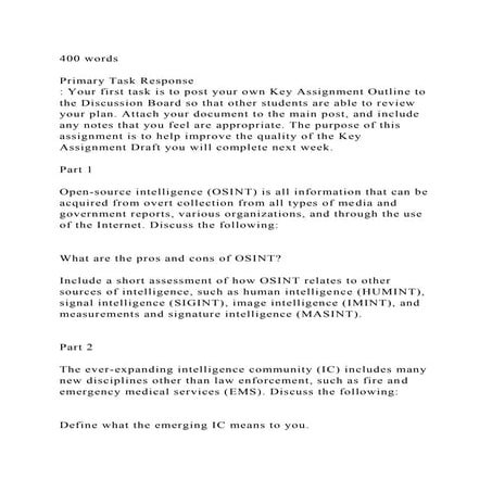 400 wordsPrimary Task Response Your first task is to post you.docx