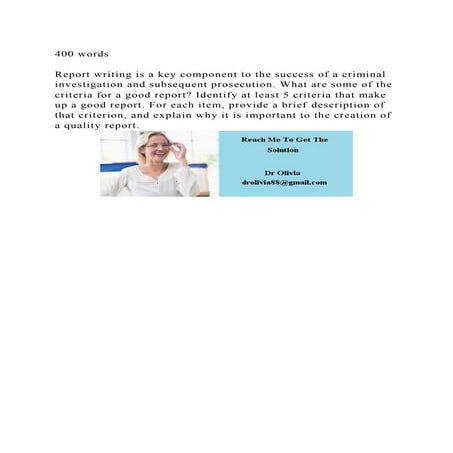400 wordsReport writing is a key component to the success of a c.docx ...