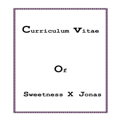 Ms SX Jonas CV 18 April 2016 | DOCX