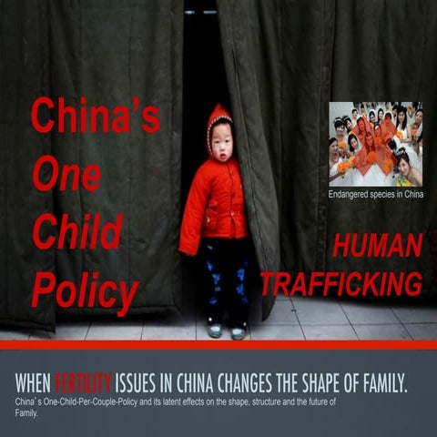 China's one child policy | PPT