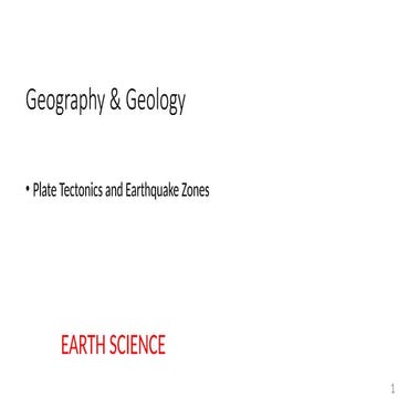 Continental Drift Plate Tectonics | PPT