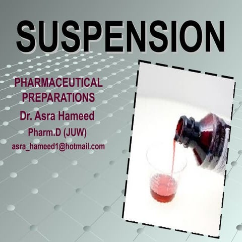 Suspending agents | PPTX