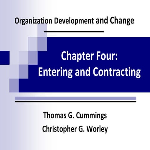 Entering and contracting OD: A general perspective | PPT