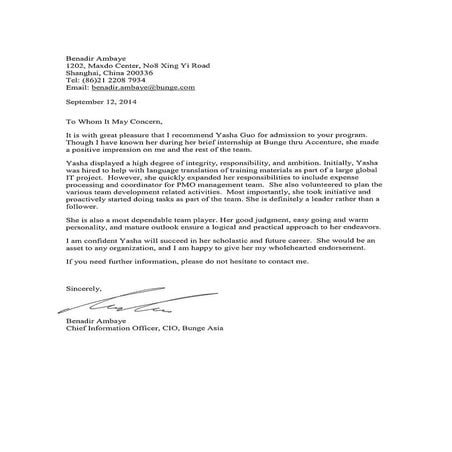 Recommendation from Benadir Ambaye | PDF