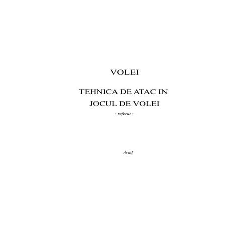 40262077 tehnica-de-atac-in-jocul-de-volei | RTF