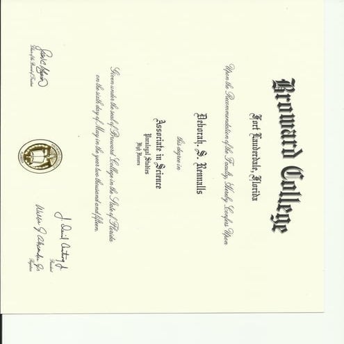 Broward College AS Degree | PDF