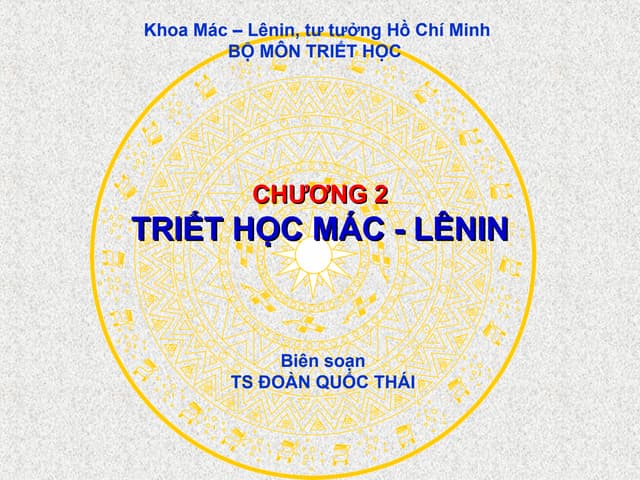 Các cặp phạm trù (Mác Lenin) | PPTX