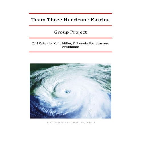 Hurricane Katrina Collaboration | PDF | Weather | Science