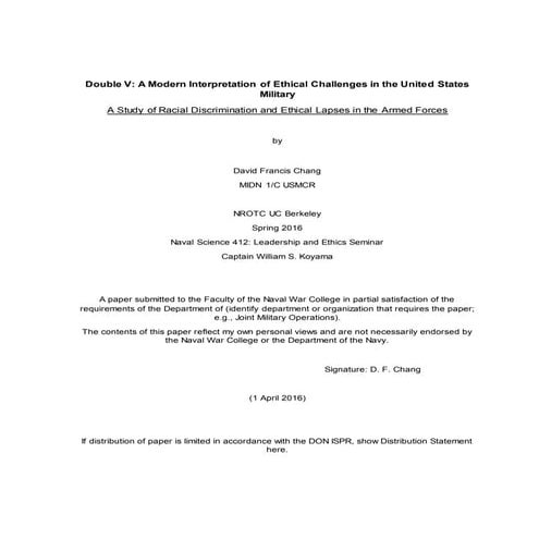 Ethical Approaches & Competencies in Counseling the Military Community ...