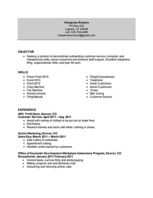 Dawn's Resume.2015