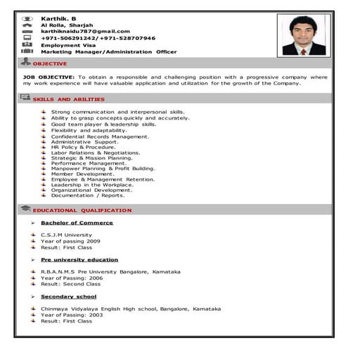Karthik.Resume | DOCX