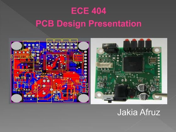 Printed board circuit design (Pcb) PPT | PPTX