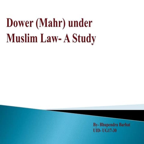 405281111-Family-Law islam-Ppt-Mahr.pptx