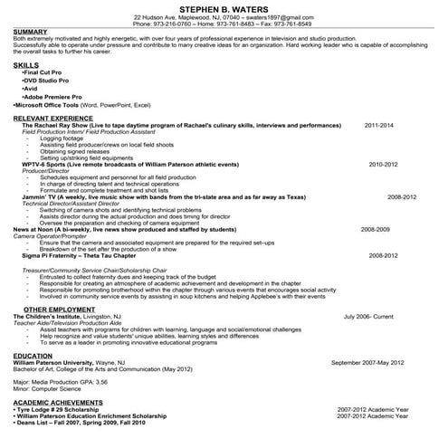 ASHLEY_GASPARIAN_resume E Entertainment.doc