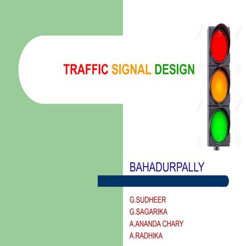 406637804-Traffic-Signal-Design-at-Junction.ppt