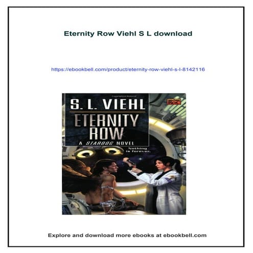 Download full ebook of Eternity Row Viehl S L instant download pdf | PDF