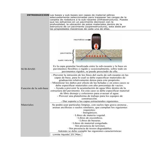 Base granular proceso constructivo | PDF
