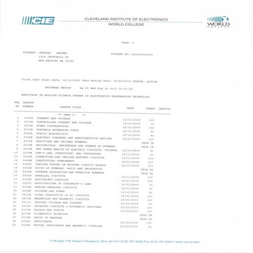 CIE Progress Report Final | PDF