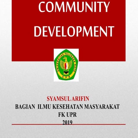 407995911 community-development-2019 | PPT
