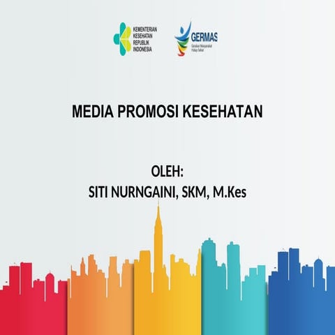 Pelatihan Media Promosi Kesehatan Kementrian | PPT