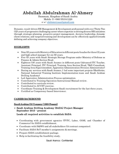 New Suleiman CV | PDF