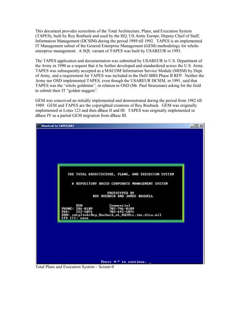 Gem Intelligence Management | PDF