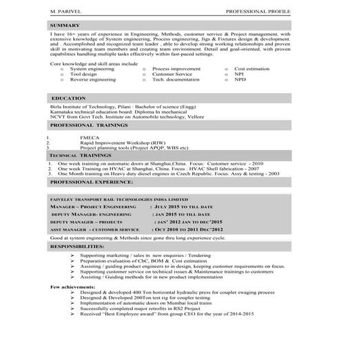 NOUR CV | PDF