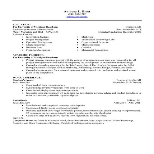 revised resume | DOCX