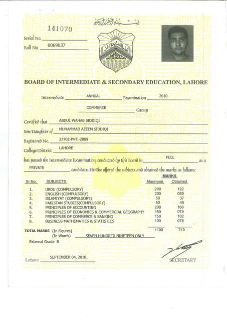 bsc transcript compressed | PDF