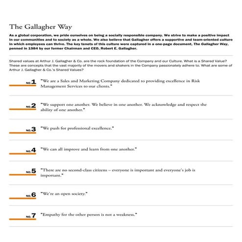 The Gallagher Way | PDF