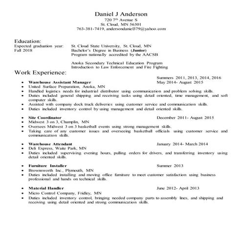 JT's Acting Resume PDF | PDF
