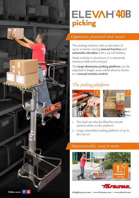 MHE NEXT Man Cage , Man lift forklift platform | PDF