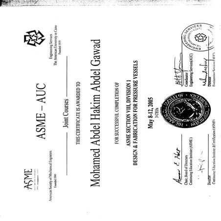 asme course | PDF
